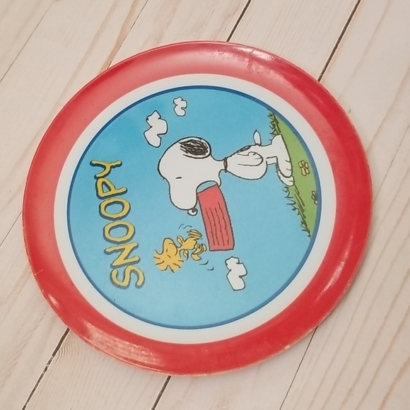 Peanuts | Dining | Vintage Peanuts Snoopy Plate | Poshmark